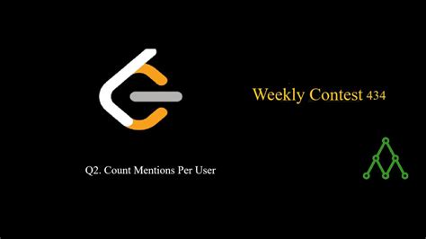 Leetcode Weekly Contest 434 3433 Count Mentions Per User Beats 100