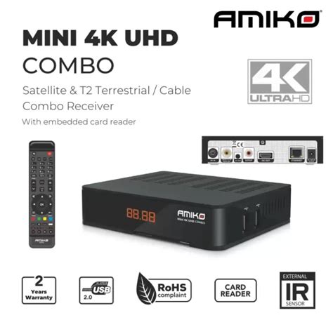 Amiko 4k Combo Amikoreceivercom