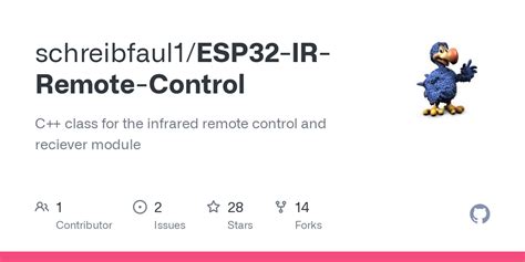 GitHub Schreibfaul ESP IR Remote Control C Class For The