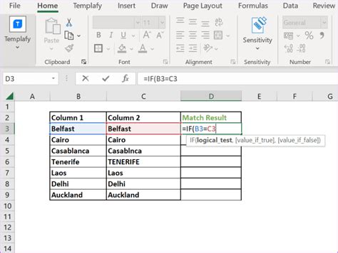 Ways To Compare Columns In Excel For Matches Guiding Tech