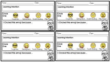 Emoji Exit Tickets By Sarah Loryn Teachers Pay Teachers