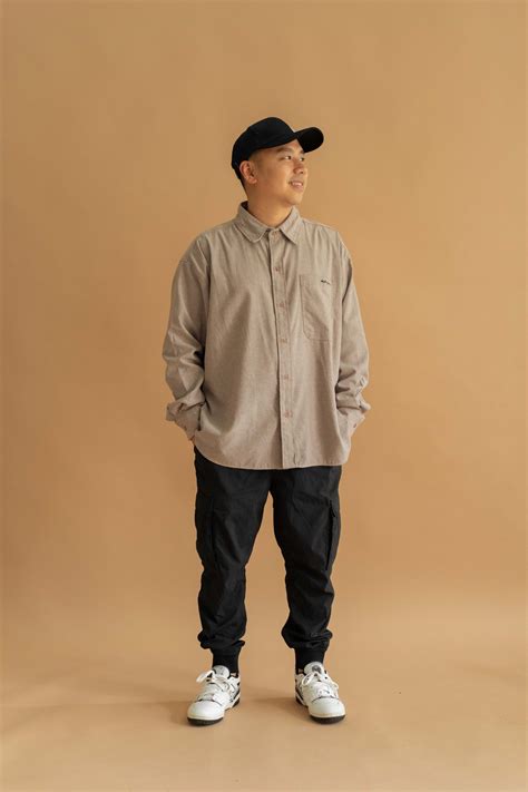 Defect 15 Eternelle Shirt For Him In Mushroom Maven