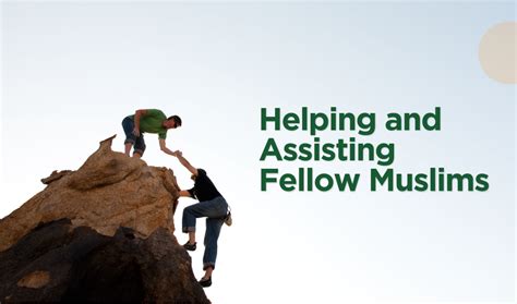 Helping And Assisting Fellow Muslims Zeed Sharia