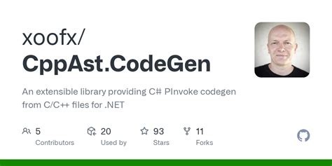 github xoofx cppast codegen an extensible library providing c