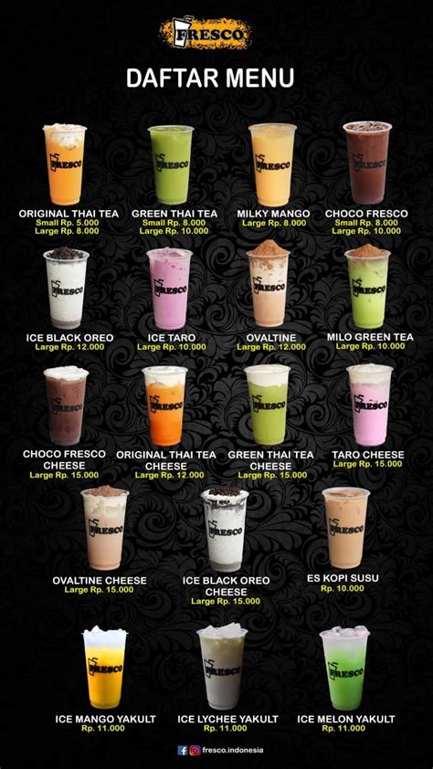 Detail Background Daftar Menu Minuman Koleksi Nomer 55