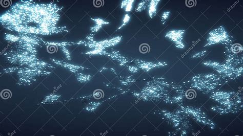 Abstract Wave Background Connection Dots Structure Polygonal Abstract Background Stock