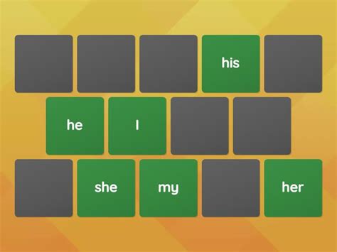 Go Getter Pronouns Memo Matching Pairs