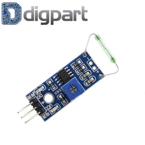 Jual Magnetic Reed Sensor Switch Magnetron Magnet Modul Arduino MagSwitch Kota Malang