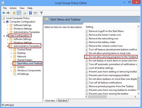 Solved Cannot Pin To Taskbar In Windows 8