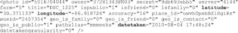 example of a flickr api response download scientific diagram