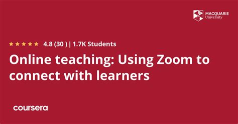 Online Teaching Using Zoom To Connect With Learners Coursya