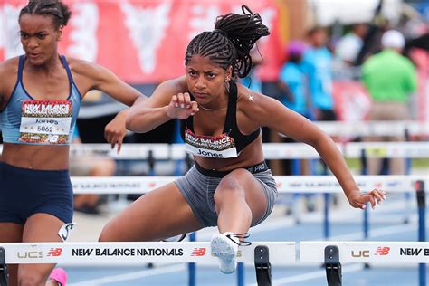 Hurdle Prodigy Tia Jones Remains Humble Track And Field News