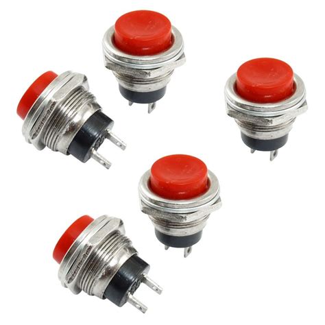 Mini Push Button 8MM Waterproof IP65 Momentary Mini Push Button Switch
