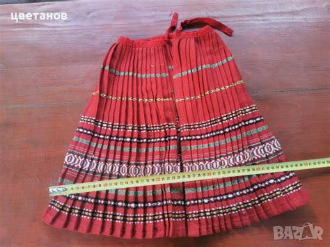 Детска народна носия пола в Антикварни и старинни предмети в гр Монтана Id37745840 — Bazar Bg