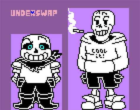 Underswap Battle Sprites By Mediocre Hyper On Deviantart