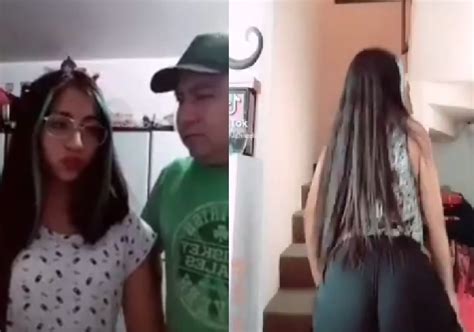 Las nalgas las enseñan las put padre regañó a su hija por video en TikTok La Ruleta