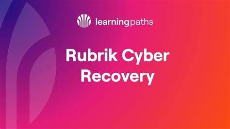 Rubrik Cyber Recovery Wwt