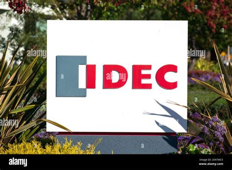 IDEC Sign Logo At Headquarters In Silicon Valley IDEC Corporation Is Industrial Automation