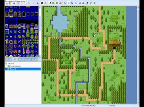 Rpg Maker VX Mapping Tutorial Forest YouTube