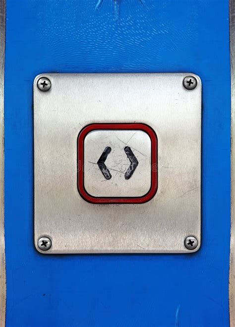 Open Push Button Stock Photo Image Of Component Operation 38614706