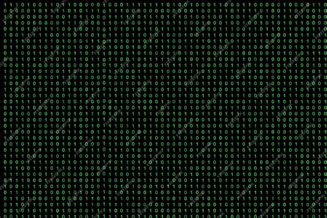 Premium Photo Binary Code Grid From Bright Green Digits On Black Background Matrix Style