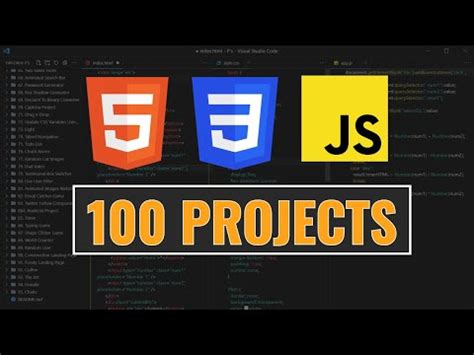 Mind Blowing HTML CSS JavaScript Projects Ultimate Compilation Setup Huxnwebdev YouTube