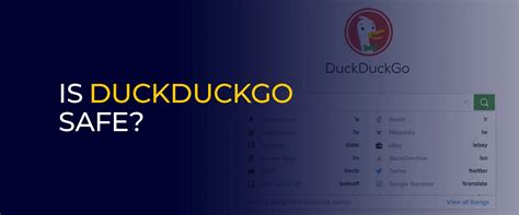 ¿es Duckduckgo Seguro Una Guía Completa ¿es Duckduckgo Seguro Una Guía Completa