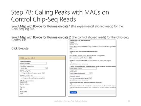 Ppt Chip Seq Peak Calling In Galaxy Powerpoint Presentation Free