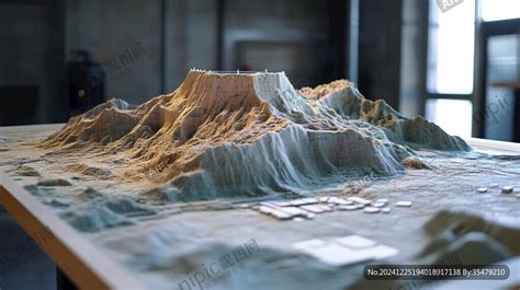 Ai创作图山区模型展示 火山口模型 黄河示意模型 山体模型 地貌模型 山水形势模型 地形模型 地势模型 水库模型 山本形势模型 地质模型 丝路古道模型 地形地貌模型 雷琼火山模型 地理模型