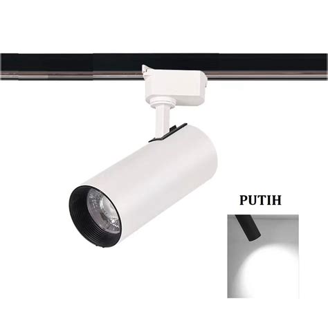 Jual Lampu Rell Track Led Sorot Lampu Sorot Tracklight Rel Spotlight W W W Fiting