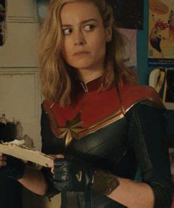 The Marvels 2023 Brie Larson Costume Jacket Paragon Jackets