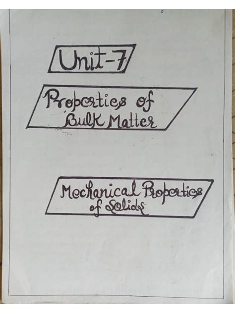 Elasticity Class 11th Pdf Pdf