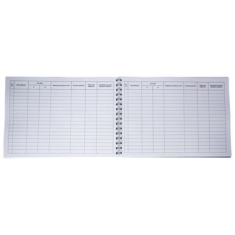 Регистър за отпускане на рецепти ветеринарна употреба А4 50 листа Emag Bg