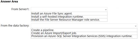 hotspot your on premises network contains a file server named server1