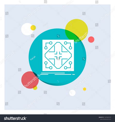 Data Infrastructure Network Matrix Grid White Stock Vector Royalty Free 1247605747 Shutterstock