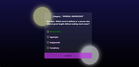 GitHub Master Utsav Quiz App Each Time User Face New Questions Related To Various Fields