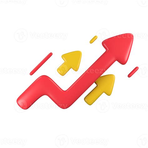 Growth Arrow 3d Illustration 22603428 Png