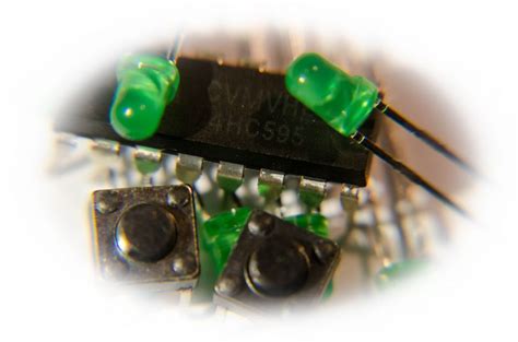 Tutorial Push Button 1 74HC595 8 Led E 2 Pulsanti Arduino Con