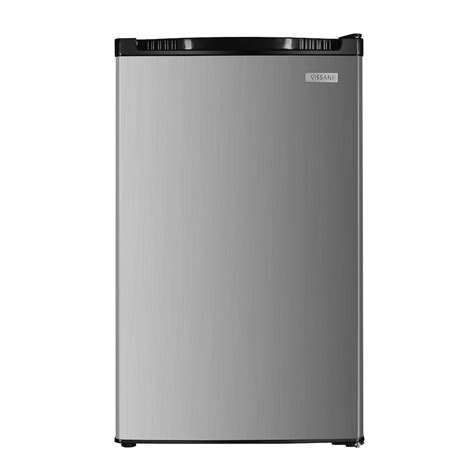 Vissani 43 Cu Ft Stainless Steel Mini Refrigerator With 2 Adjustable