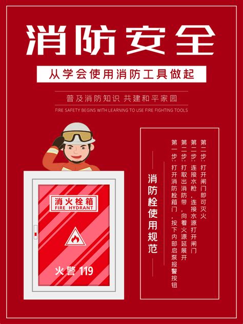 消防灭火器使用步骤方法海报psd下载 编号530691884406935656 设图网