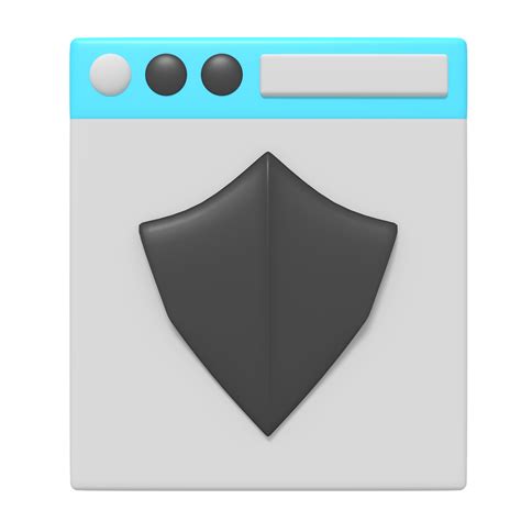 Security Shield Of Webpage Online 24169535 Png