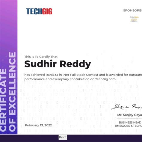 Coding Techgig Sri Satya Sudhir Reddy 49 Comments