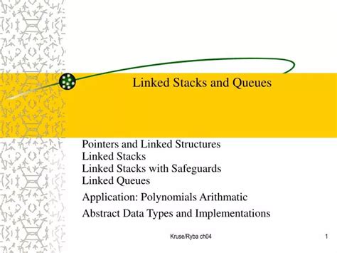 Ppt Linked Stacks And Queues Powerpoint Presentation Free Download