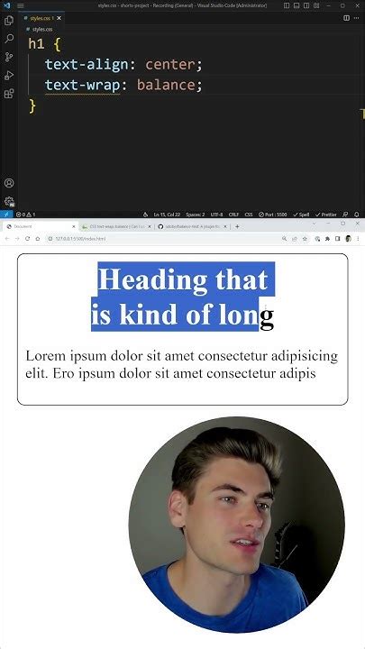This New Css Text Property Is Amazing For Headings Youtube