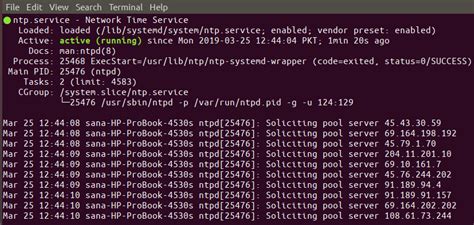 How To Install Ntp Server And Clients On Ubuntu 1804 Lts