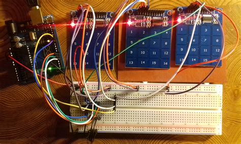 Instruction One Or More 16 Key Capacitive Keypads With Arduino Uno And Spi Sensors Arduino Forum
