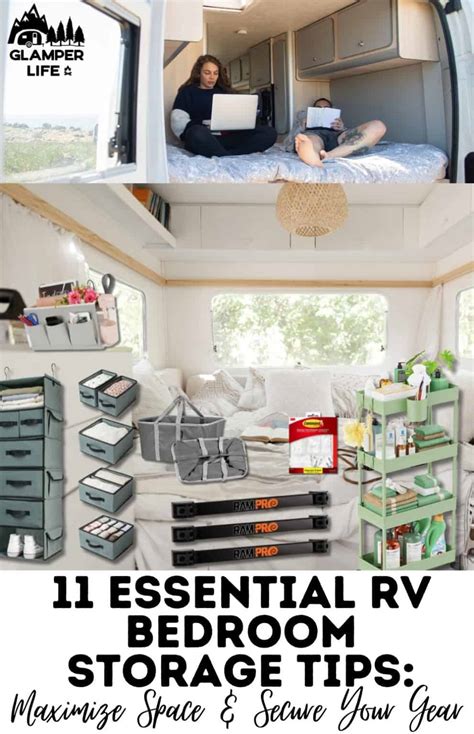 11 Essential RV Bedroom Storage Tips