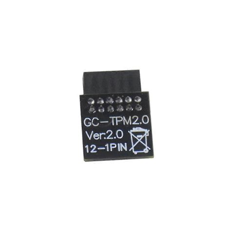 For Gigabyte Gc Tpm 2 0 Motherboard 12 Pin Tpm 2 0 Module Lpc Upgrade Pc System Fruugo Uk