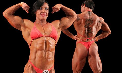 Rene Campbell Champion Female Bodybuilder Won T Stop Working Out Until She Weighs STONE