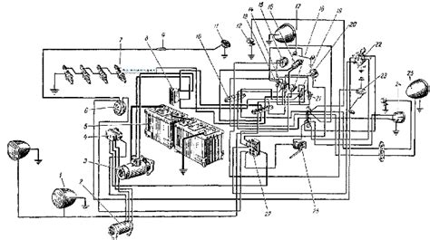 Электросхема т 25 Схема трактора Т25 электрооборудование трактора Т 25 — Строительная